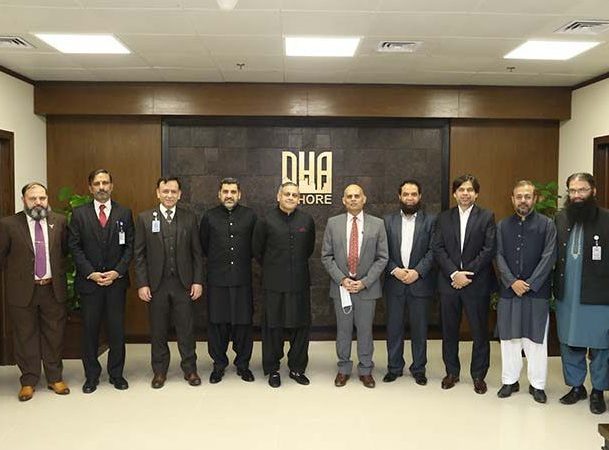 Inauguration of DHA Lhr Sub Office in Karachi - DHA Lahore
